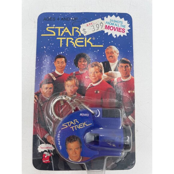 Star Trek | Toys | Vintage 993 Star Trek Key Chain Click Viewer Movie ...